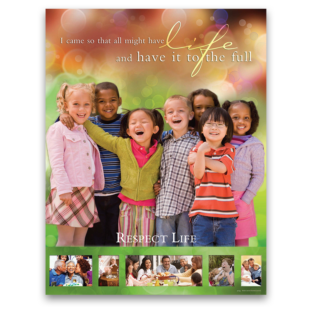 Life to the Full Poster (Bilingual, Flat)