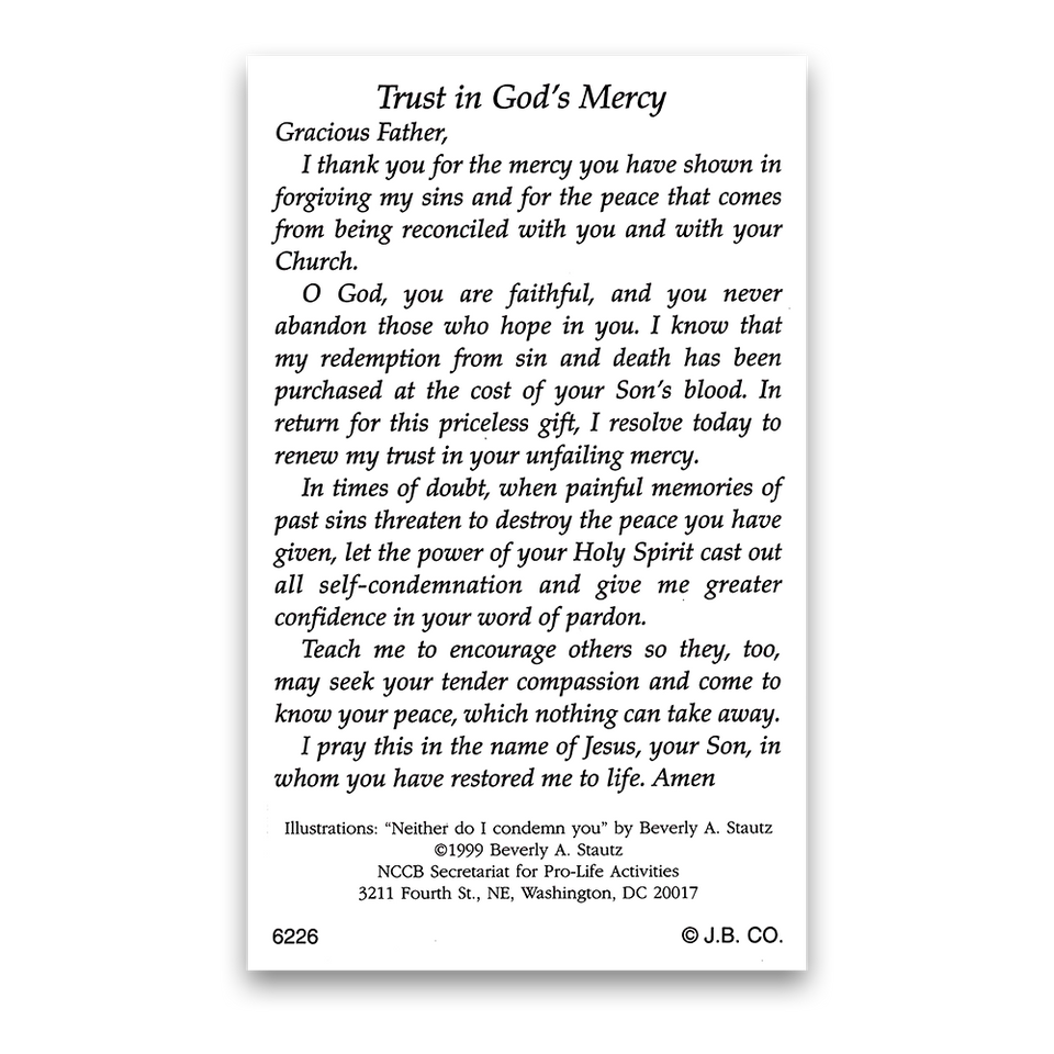 Trust in God's Mercy